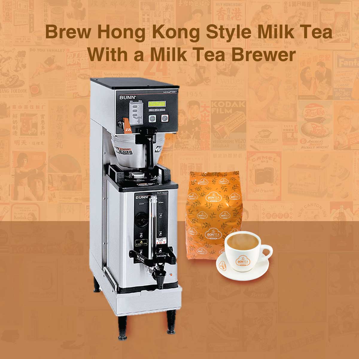 How to Use Milk Tea Brewer to Make Hong Kong-Style Milk Tea?